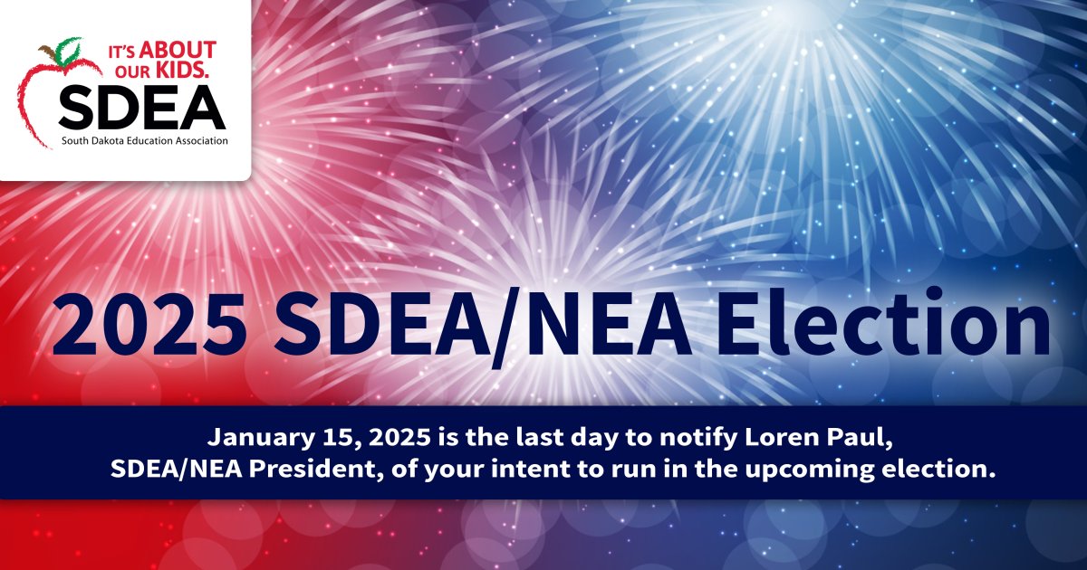 2025 SDEA/NEA Election | South Dakota Education Association